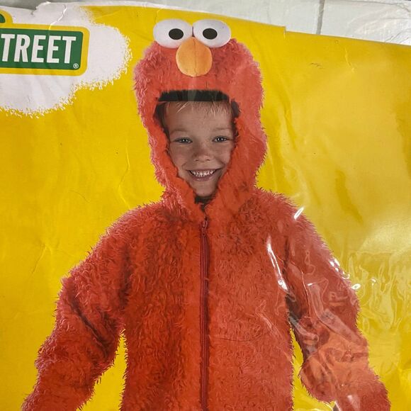 Disguise | Costumes | Elmo Sesame Street Red Costume Suit Toddler Small ...